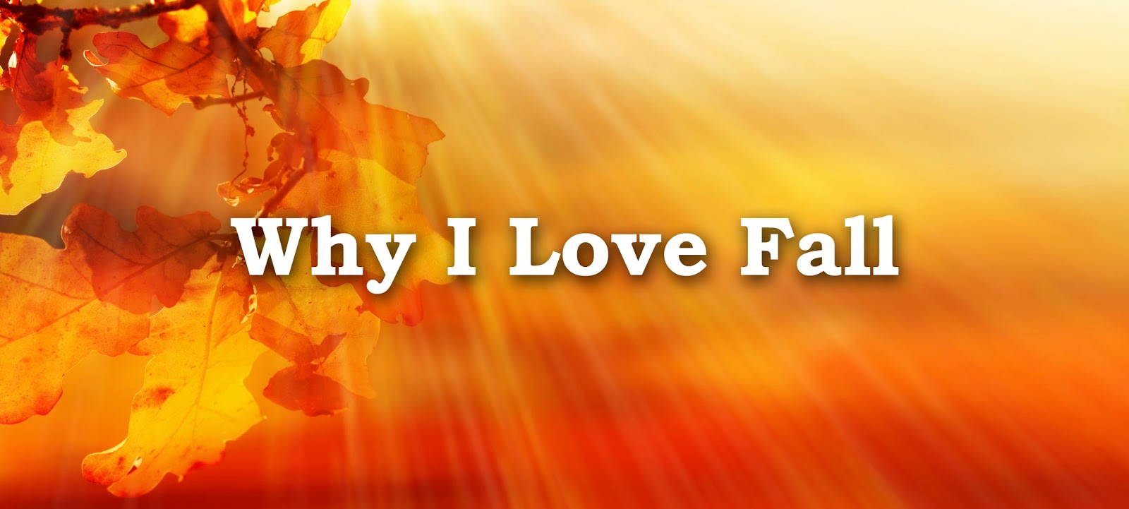 Ramblings from an Over-Squozen Brain: Why I Love Fall