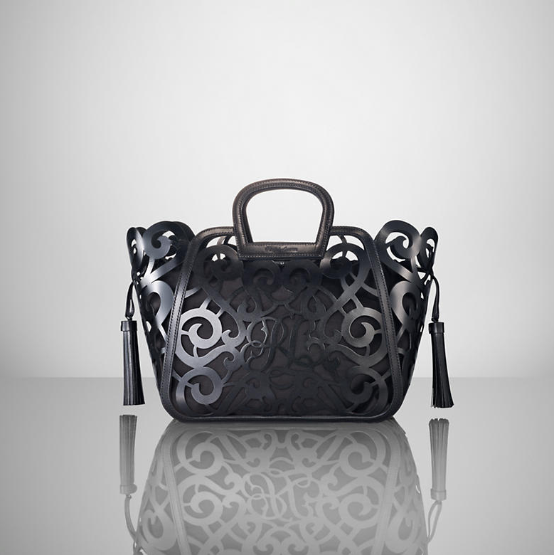 My New York Fashion: Vachetta Scroll Tote by Ralph Lauren: Strut those ...