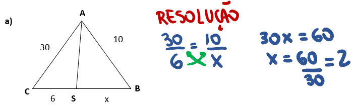 Teorema da Bissetriz: Interna e Externa (em construção) - Reforço de ...