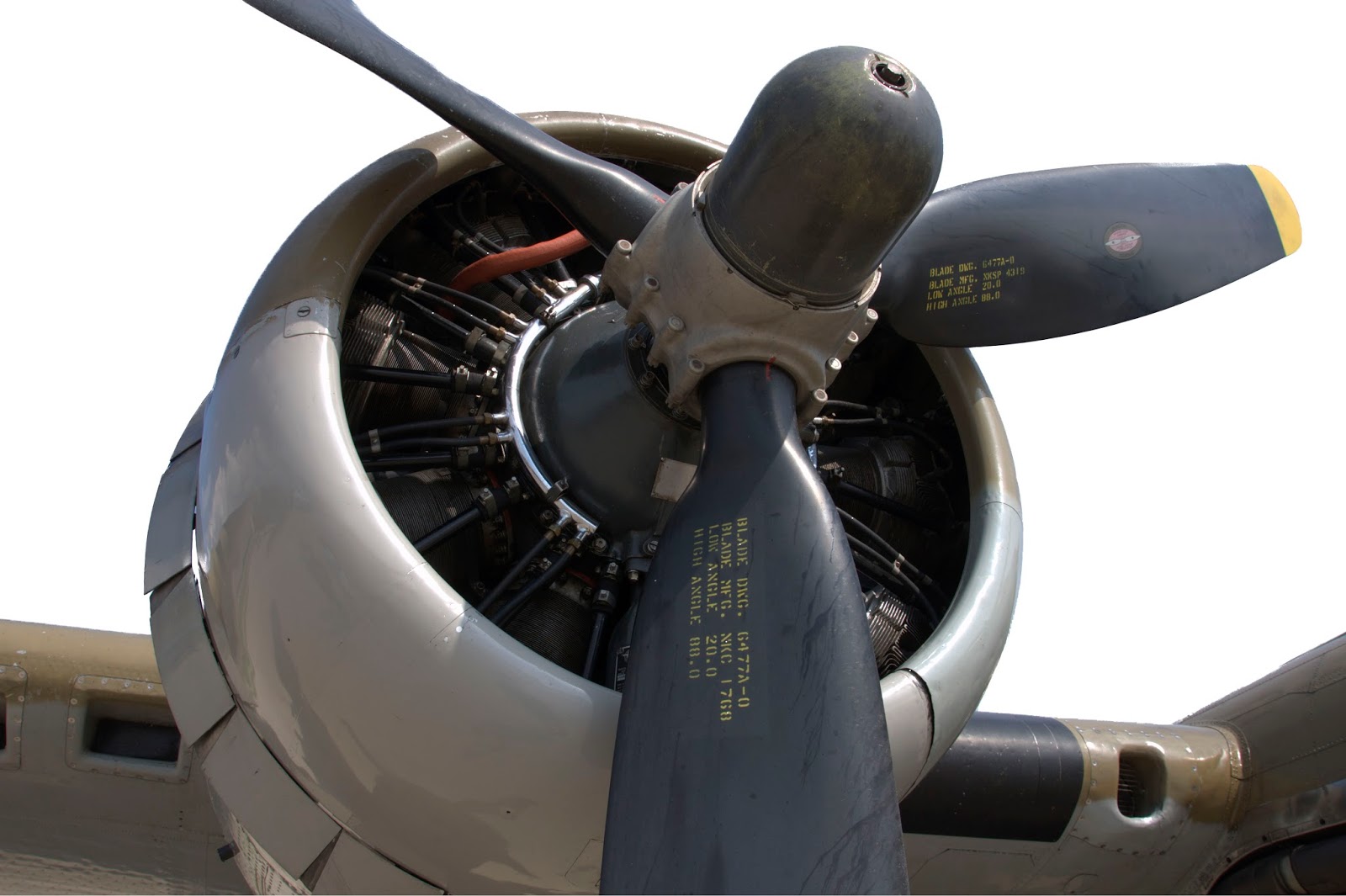 Kurt Pankopf Photography: B-17 Engine (Workflow from Here to There)