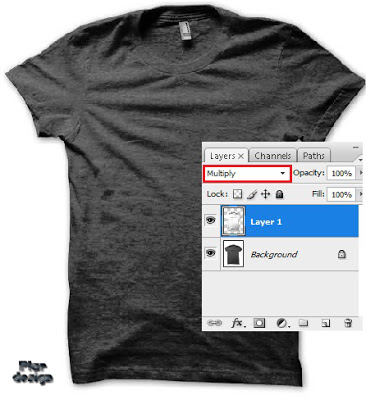 SANG EMBUN PAGI: Cara Membuat Desain Baju Di Photoshop