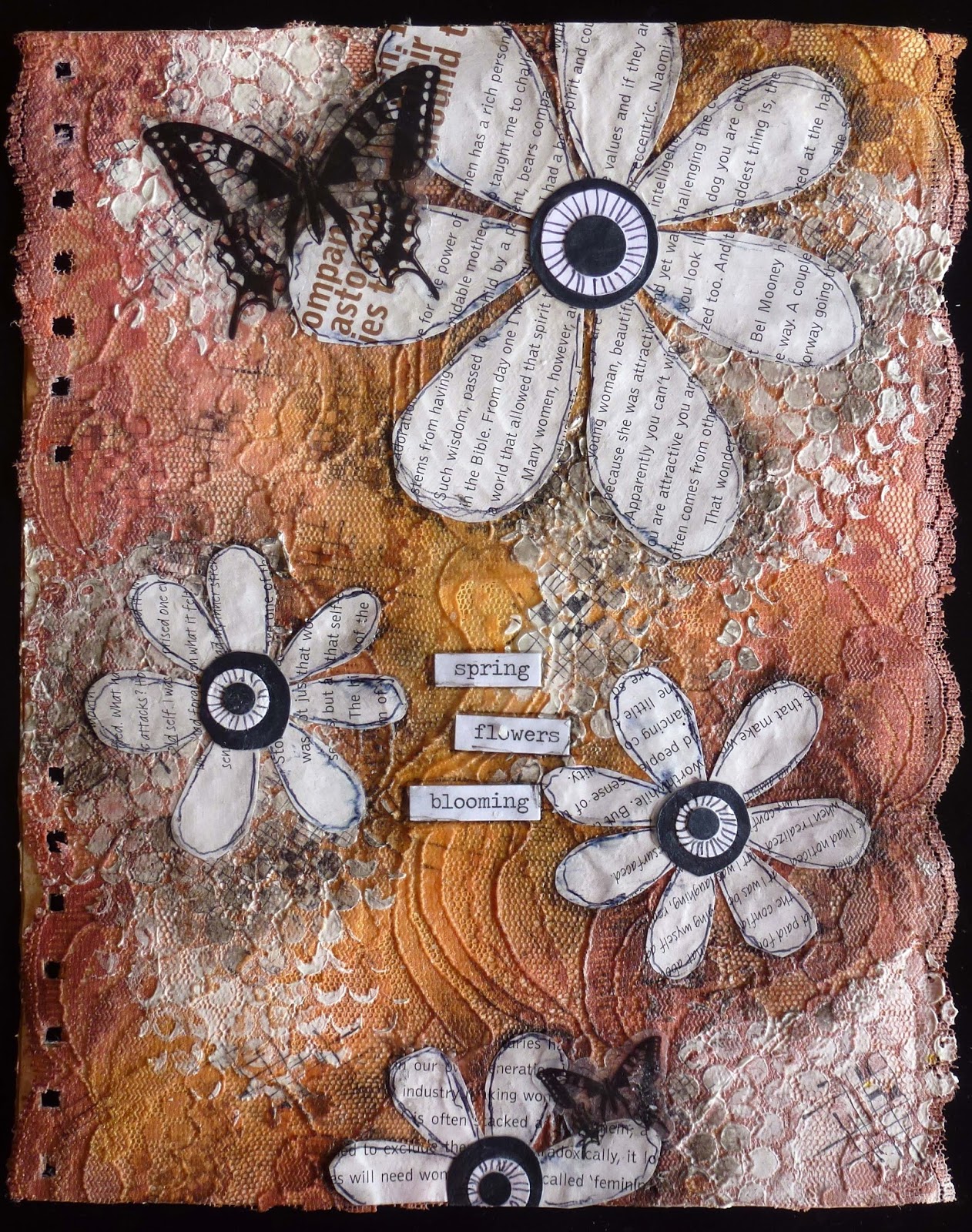 Julie's Papercraft: Art Journal Pages