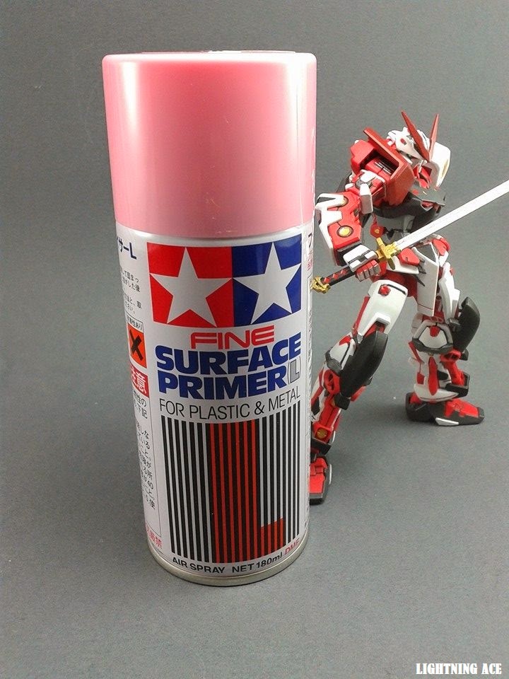 Lightning Ace's gundams: tamiya pink primer