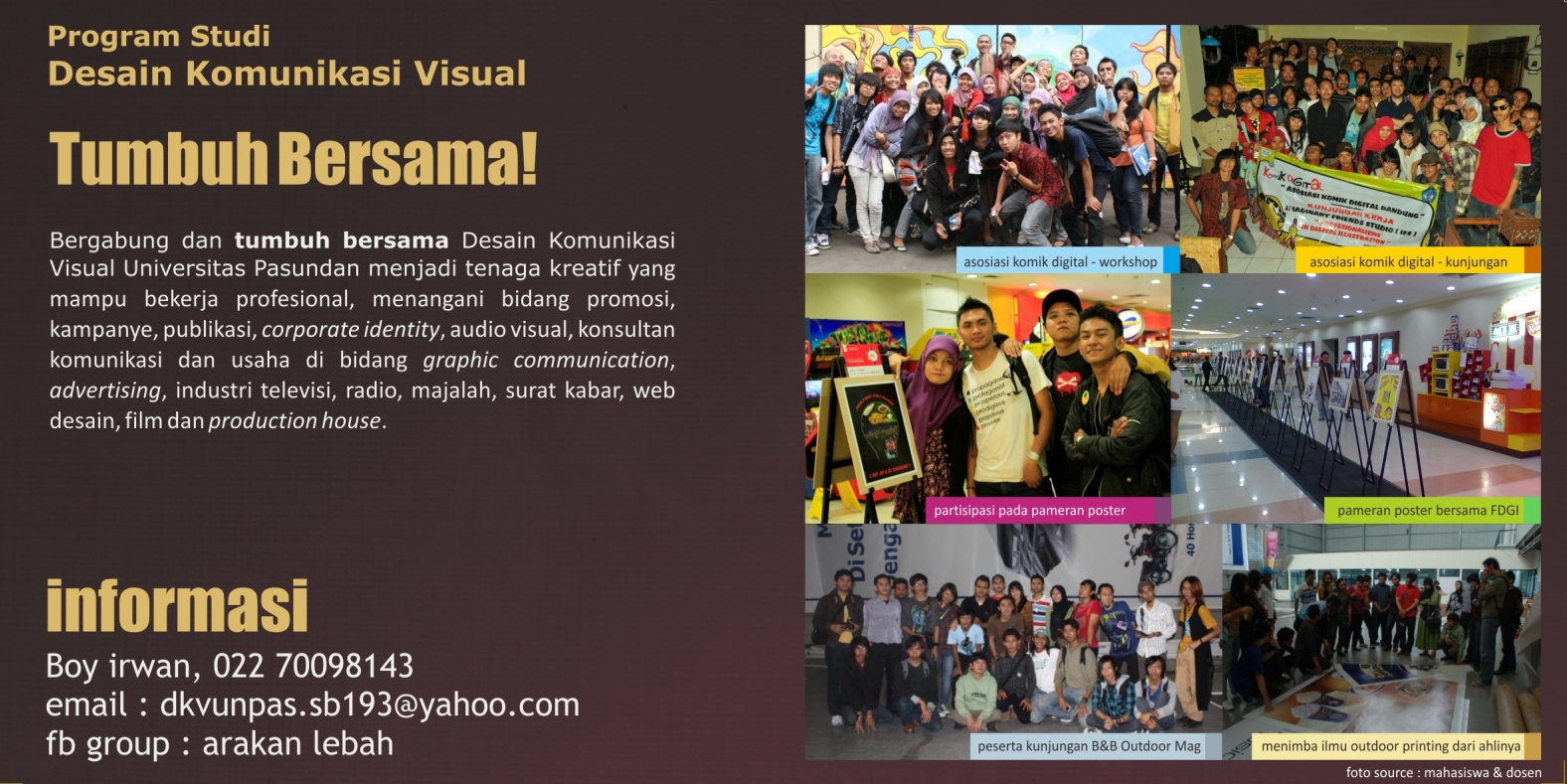 DKV UNPAS Bandung: Penerimaan Mahasiswa Baru FISS - UNPAS 2011