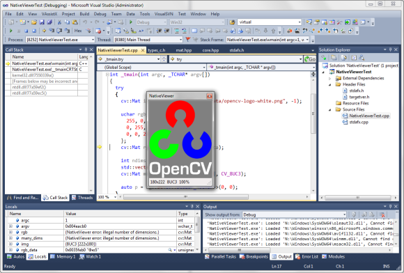 Simply !: Using OpenCV with Visual Studio