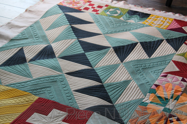 Piece N Quilt: Moda Modern Building Blocks Quilt - Custom Machine ...