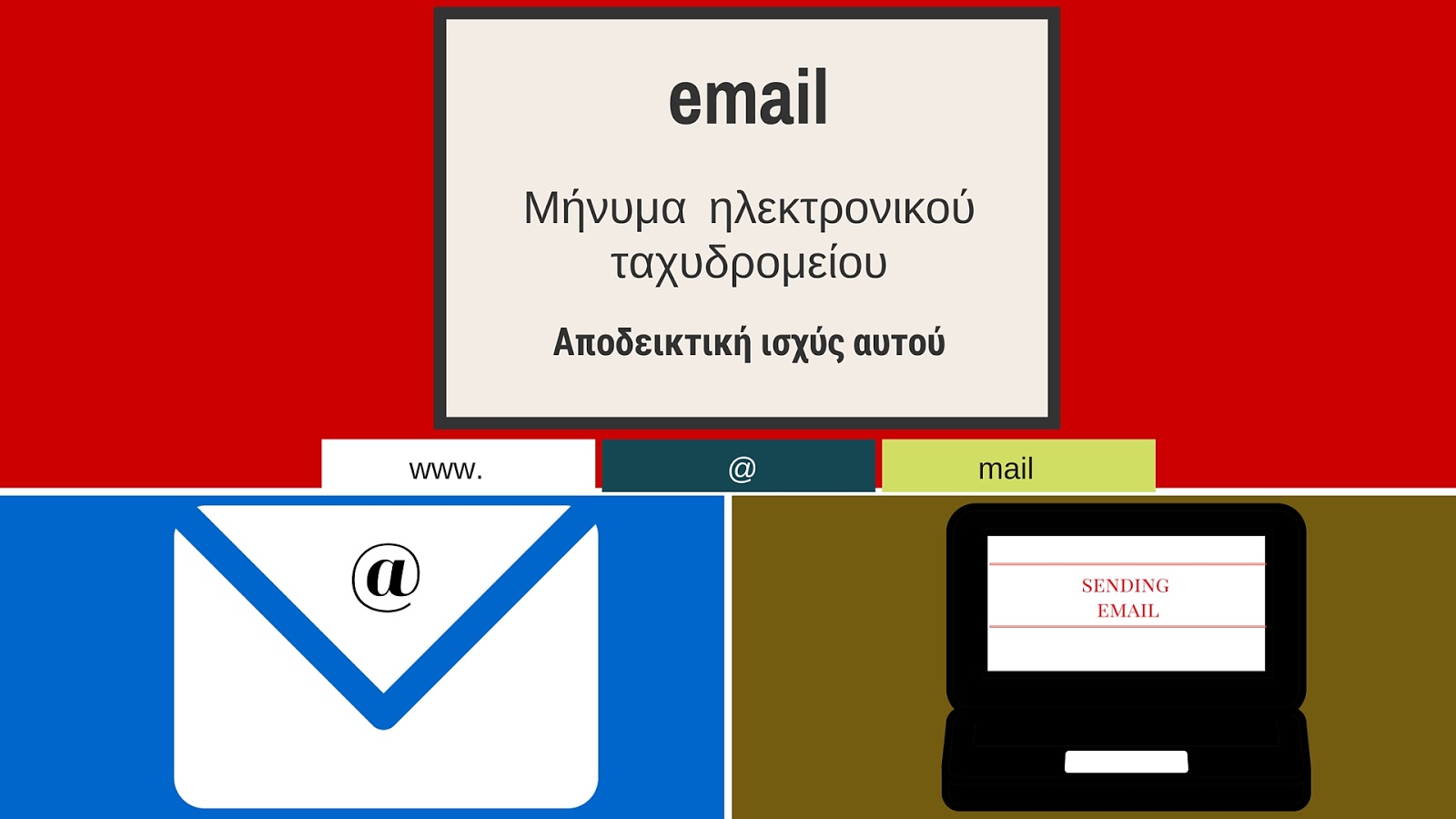 Μήνυμα ηλεκτρονικού ταχυδρομείου (e-mail). Αποδεικτική ισχύς αυτού ...