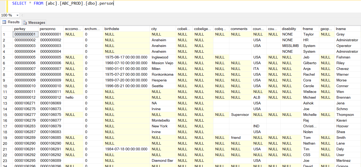 Fire Ice David Pallmann S Technology Blog Azure Sql Database Cross Database Joins With Local