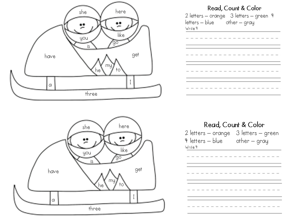 KinderMyles: Winter Sports and Monday Freebie