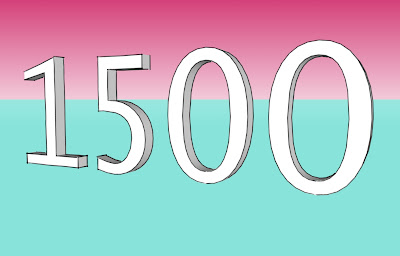 fifteen hundred and a giveaway – third story(ies)