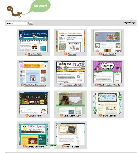 Teaching with TLC: Organize your blogs with Sqworl