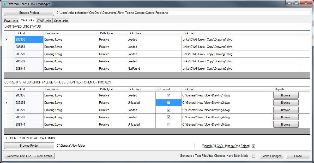 Revit Add-Ons: Free External Access Links Manager
