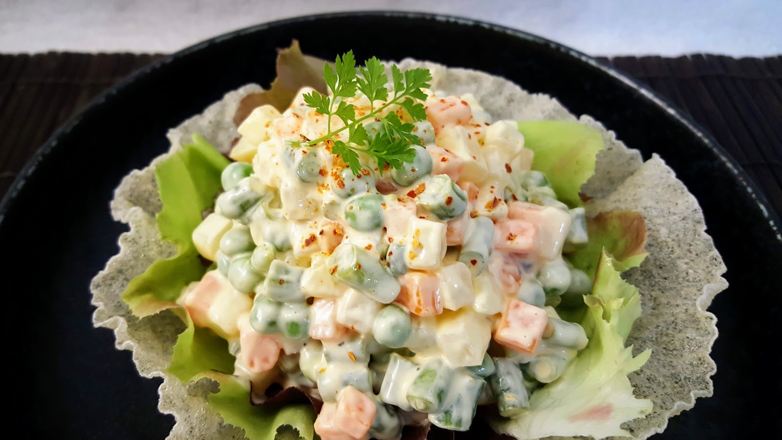 Macédoine de légumes mayonnaise