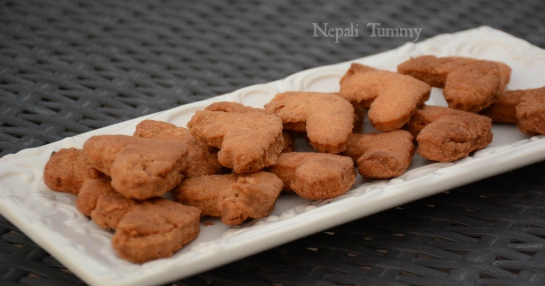 Nepali Tummy!!: Heart Shaped Khurma/Khajuri Recipe!!