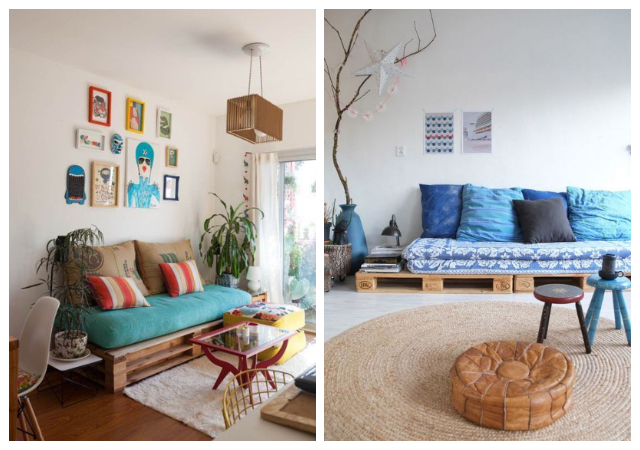 50+ Έπιπλα από παλέτες σε Μοντέρνο στυλ | SOULOUPOSETO