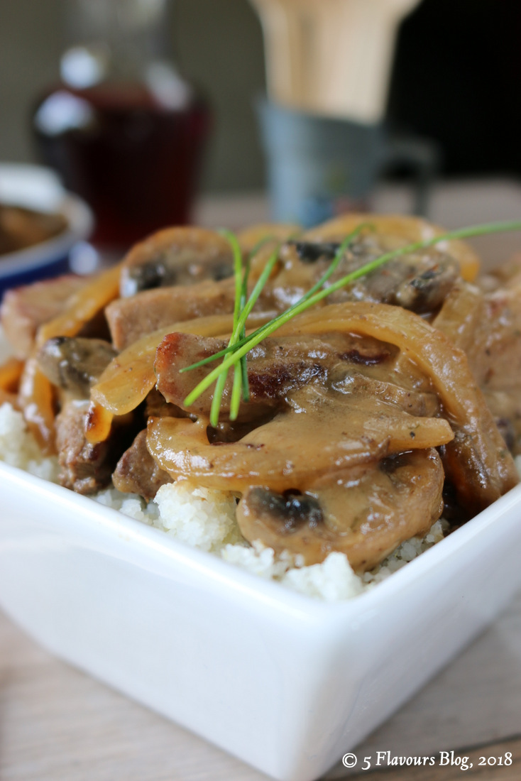 Beef Stroganoff & Krummelpap