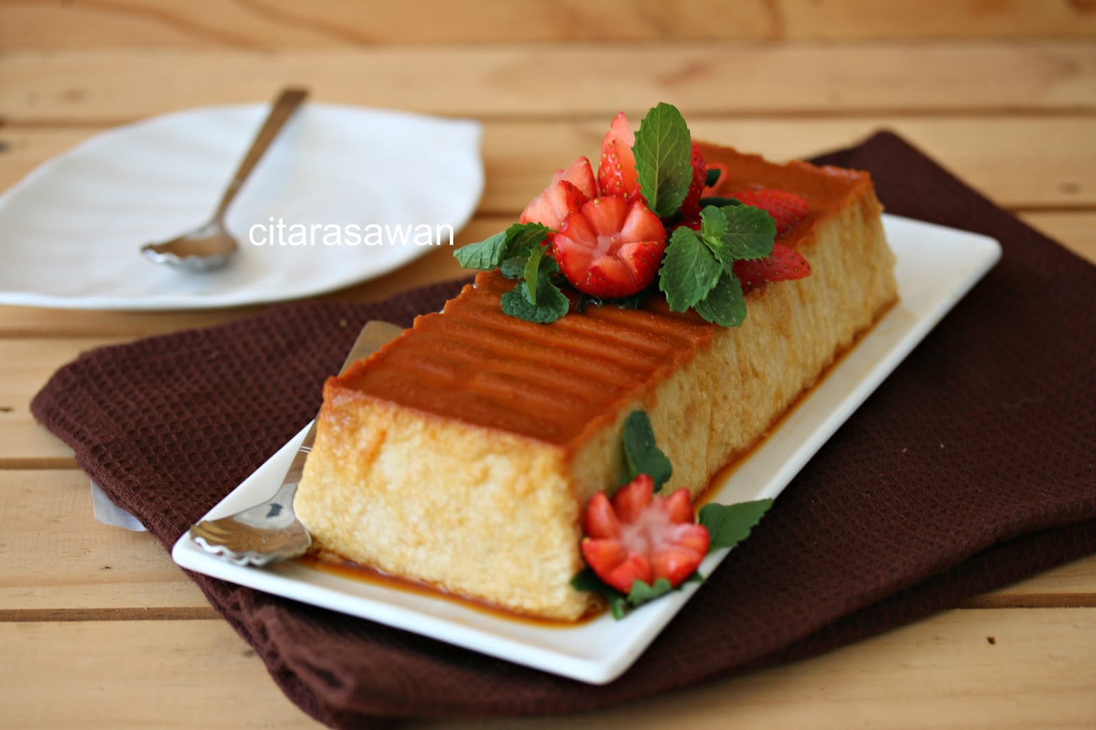 Puding Roti Karamel Kukus / Steamed Caramel Bread Pudding ~ Must Read!