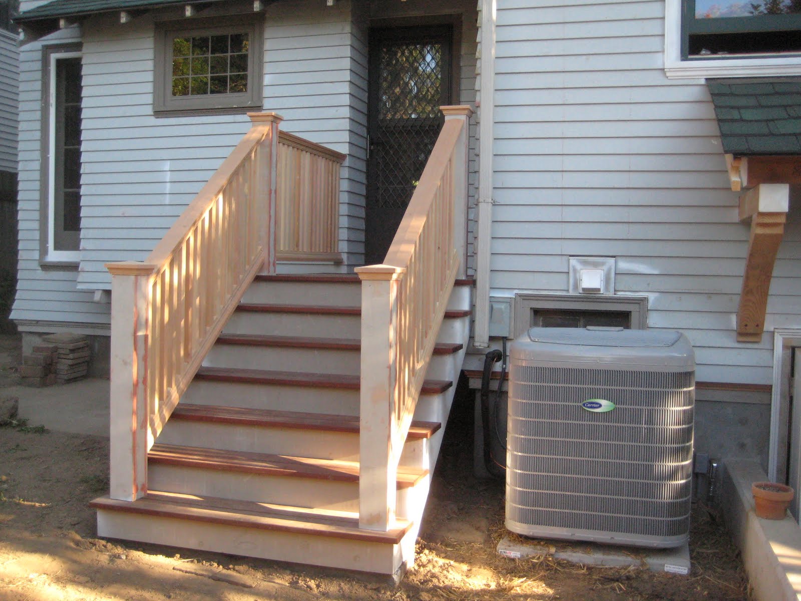 Laurelhurst Craftsman Bungalow: Back Stairs are In