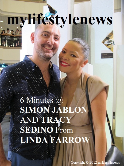 mylifestylenews: 《6 Minutes @ Simon Jablon & Tracy Sedino》