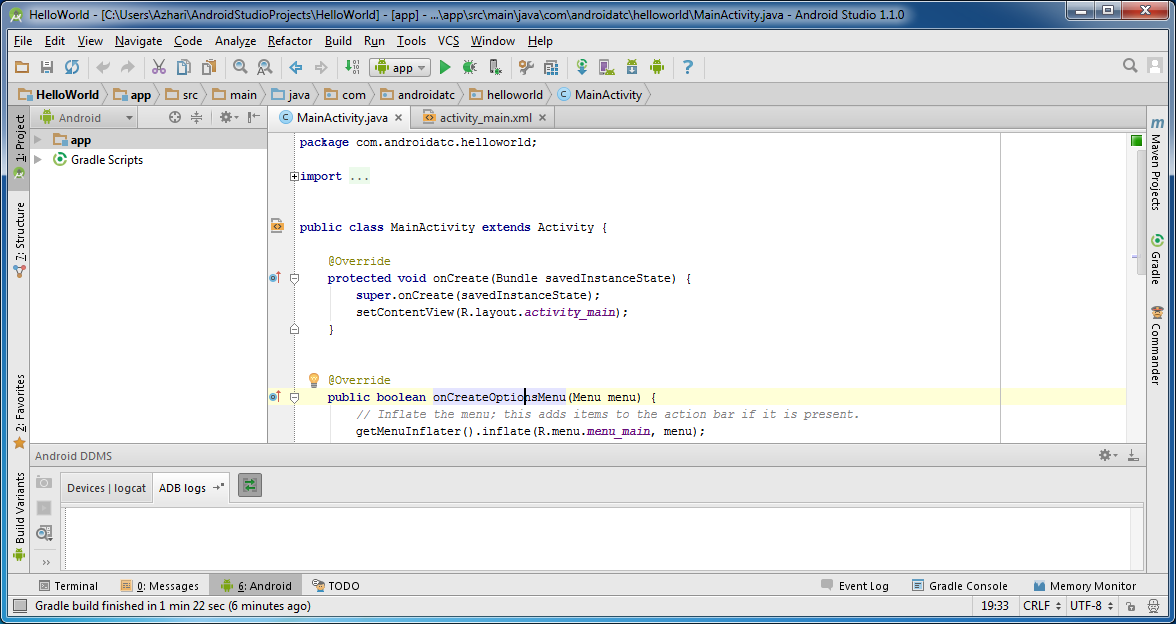 Serba Tulisan: Tutorial Android 3 : Membuat Aplikasi Pertama - "Hello ...