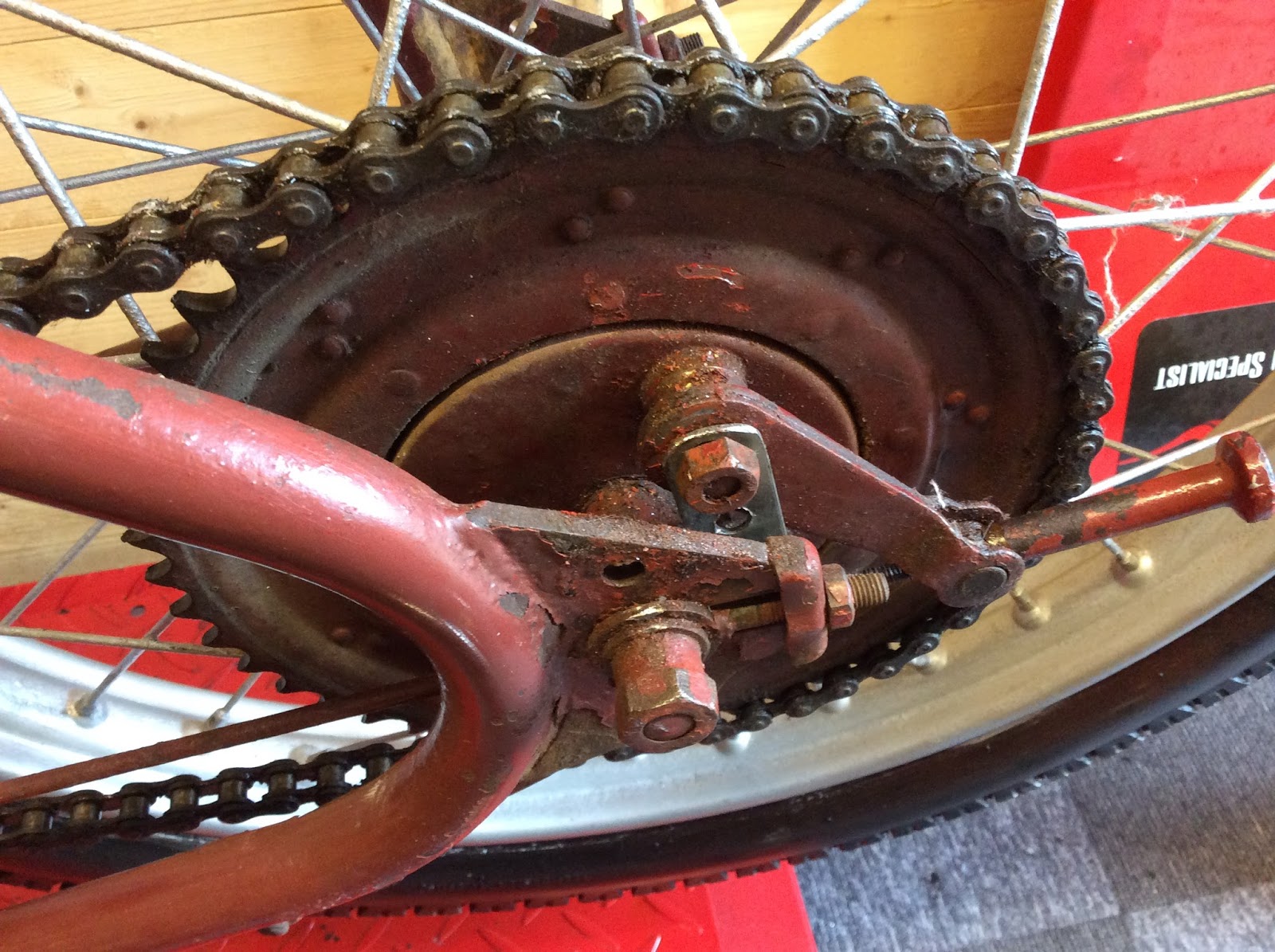 MGM Bikes : James Comet 98cc - 1949 - 343 UYS