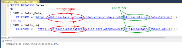 Dineshs Blog Being Compiled Sql Server On Premise Database Files Maintained In Azure