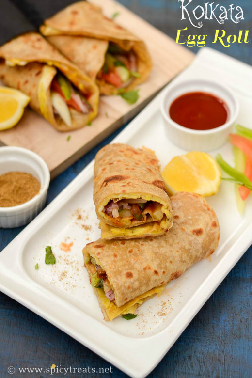 Spicy Treats: Kolkata Egg Roll Recipe | Egg Roll Recipe