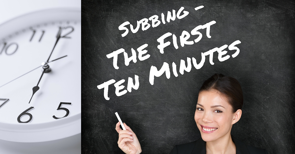 Composition Classroom: Subbing - The First Ten Minutes
