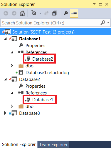 Sylvester's Knowledge Base: SSDT : External Database Reference Error
