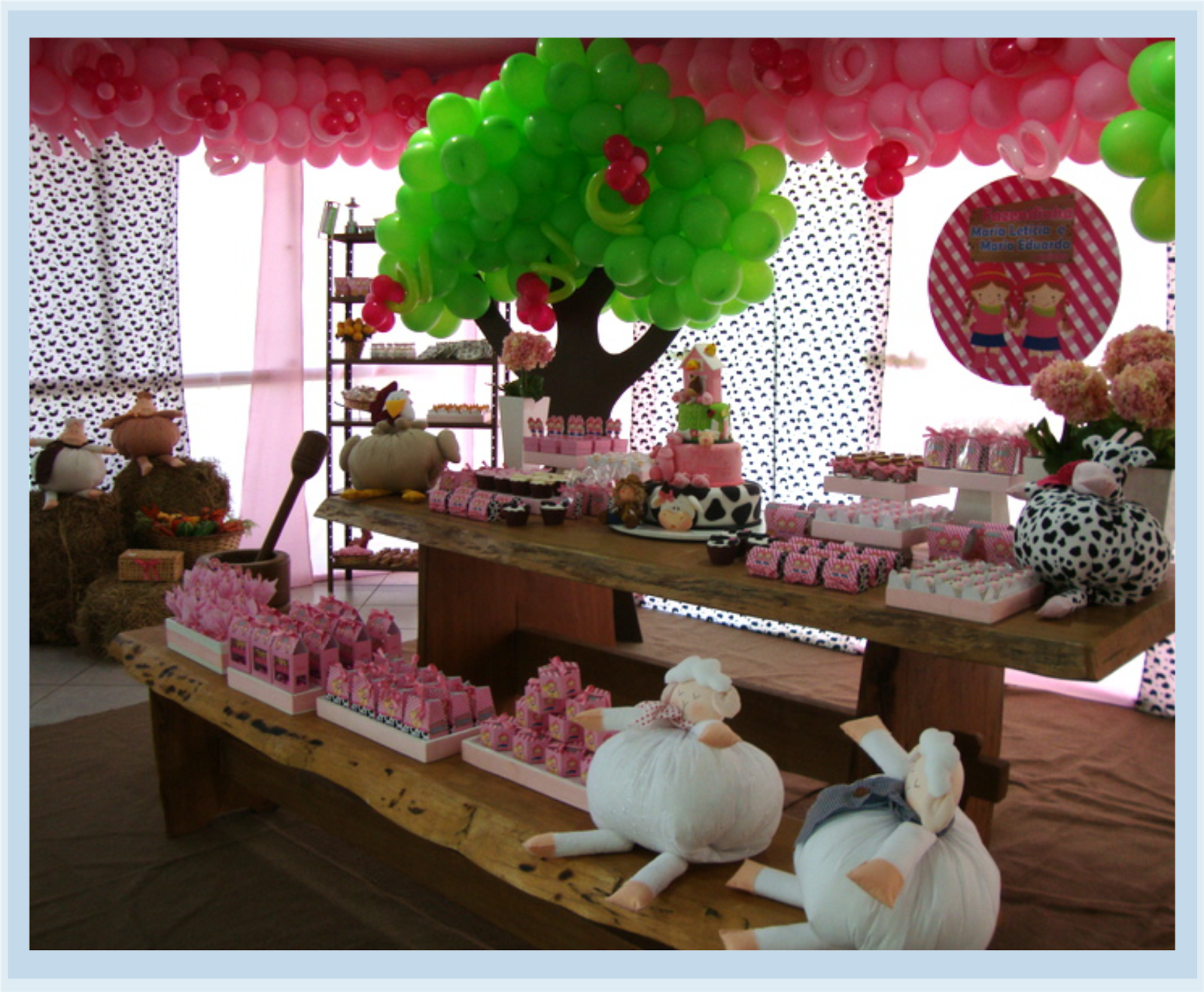 DUET PERSONALIZADOS: Fazendinha Rosa