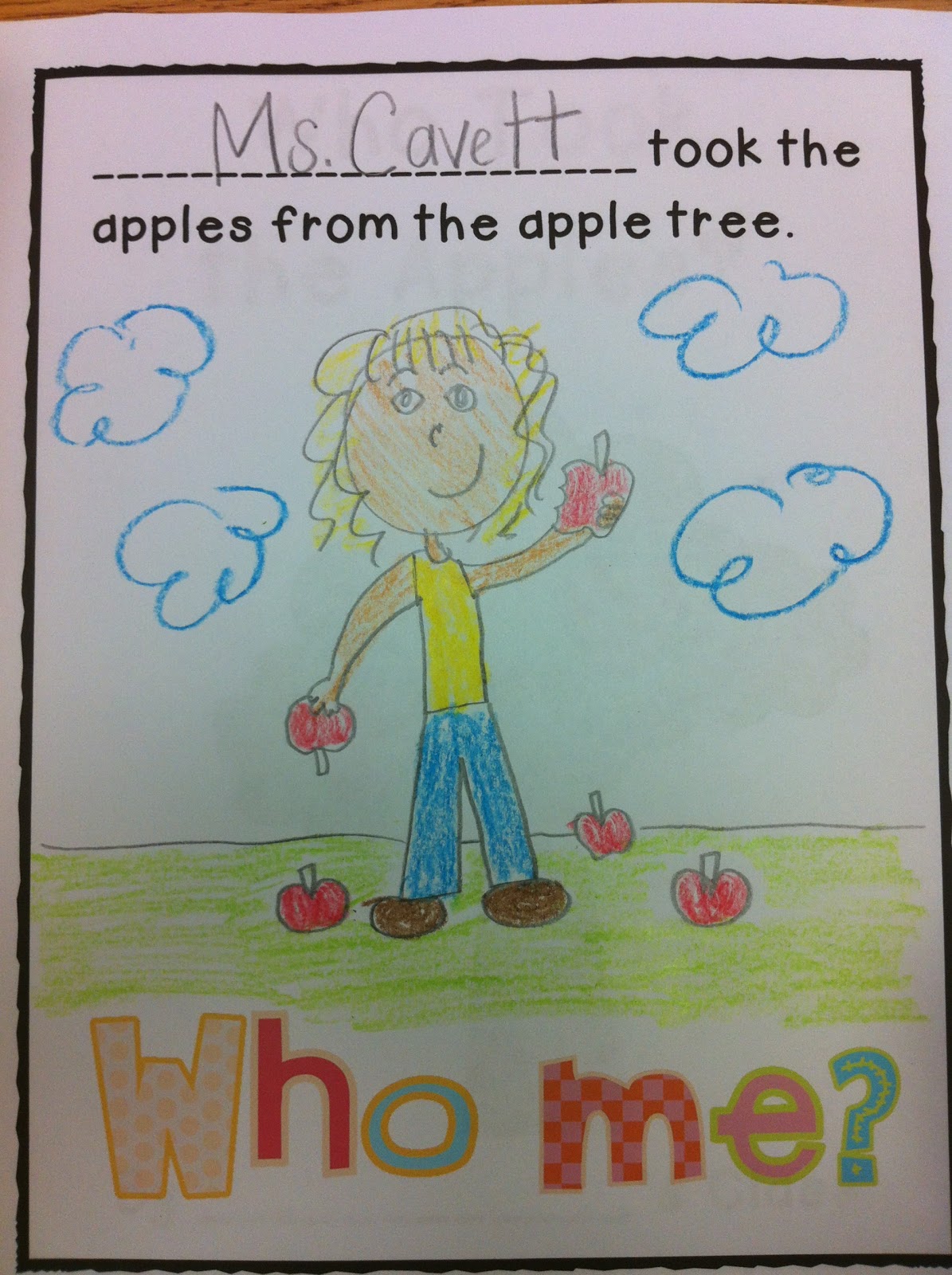 The Adventures of a K/1 Teacher: Fall Fun: Apples