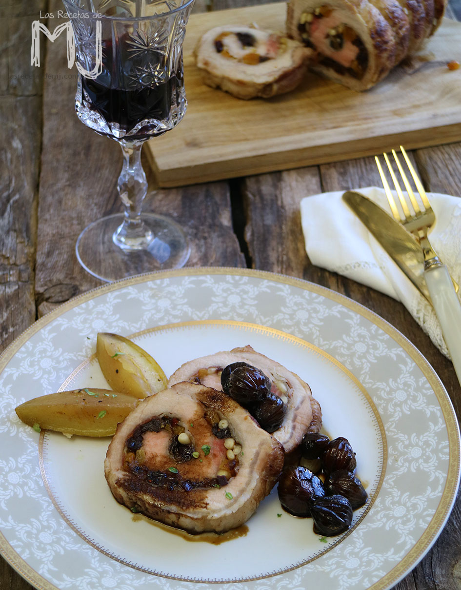 LOMO RELLENO PARA NAVIDAD | Videoreceta - Las Recetas de MJ