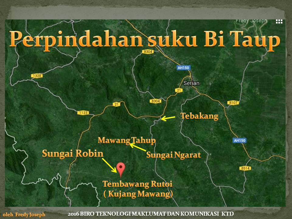 KAMPUNG TEBAKANG DAYAK: Sejarah