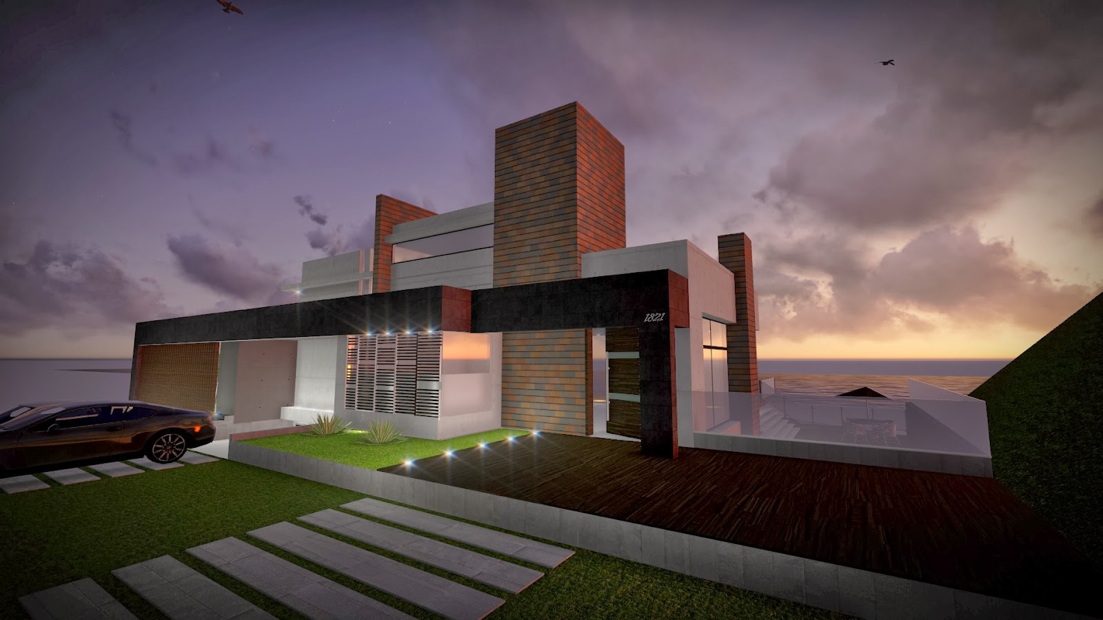 gabriel ripoll - PORTFOLIO: - Projeto arquitetônico de uma residência ...