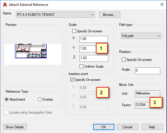 CADTips: SỬ DỤNG XREF: ĐÍNH KÈM FILE XREF