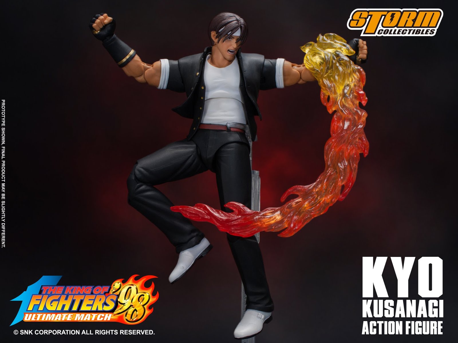 Figuras: Imágenes y detalles de Kyo Kusanagi de "King of Fighters 98 ...
