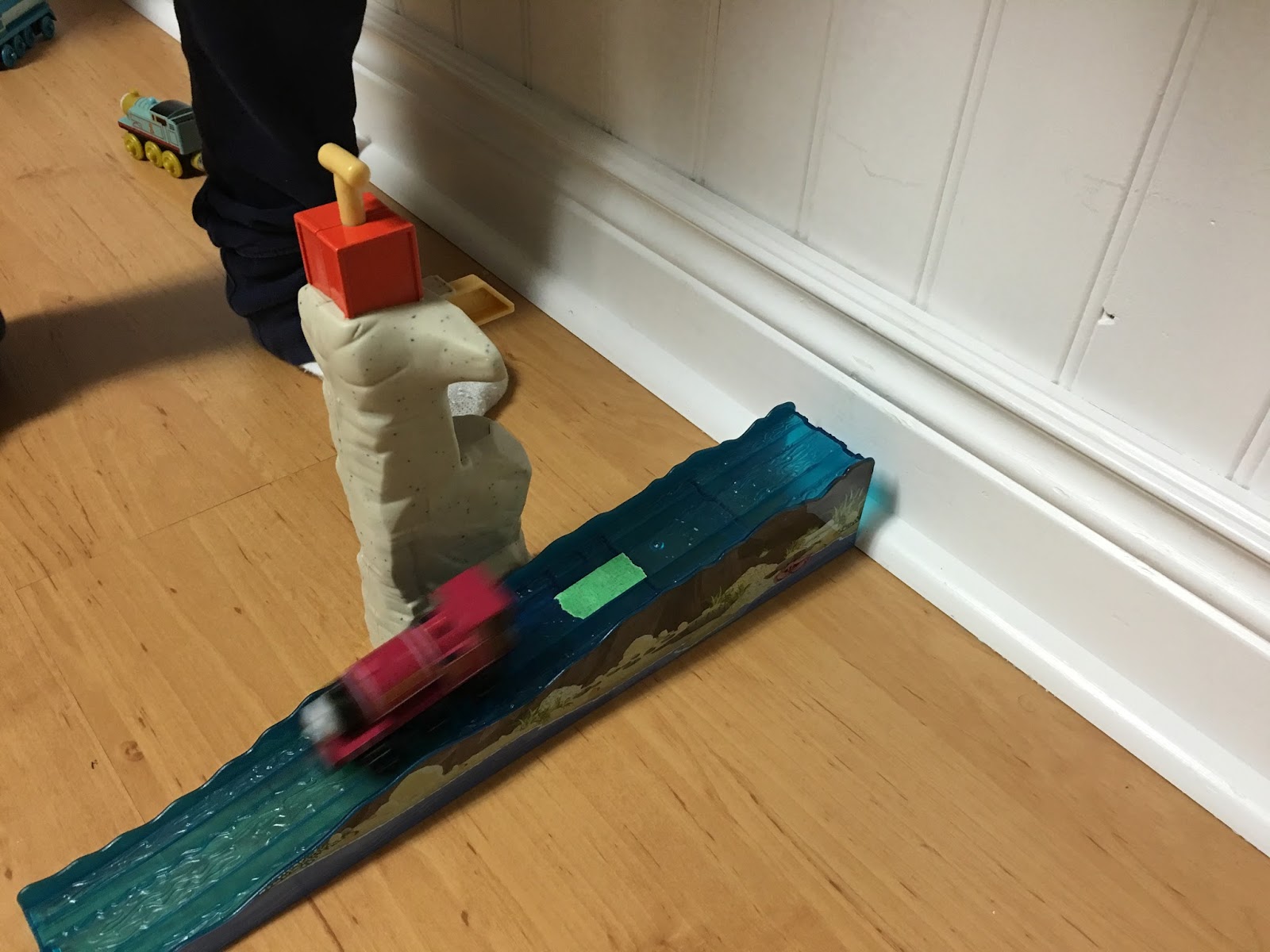 Arkstone Inc. Autism Resources: Activity #38: Thomas the train ramp race