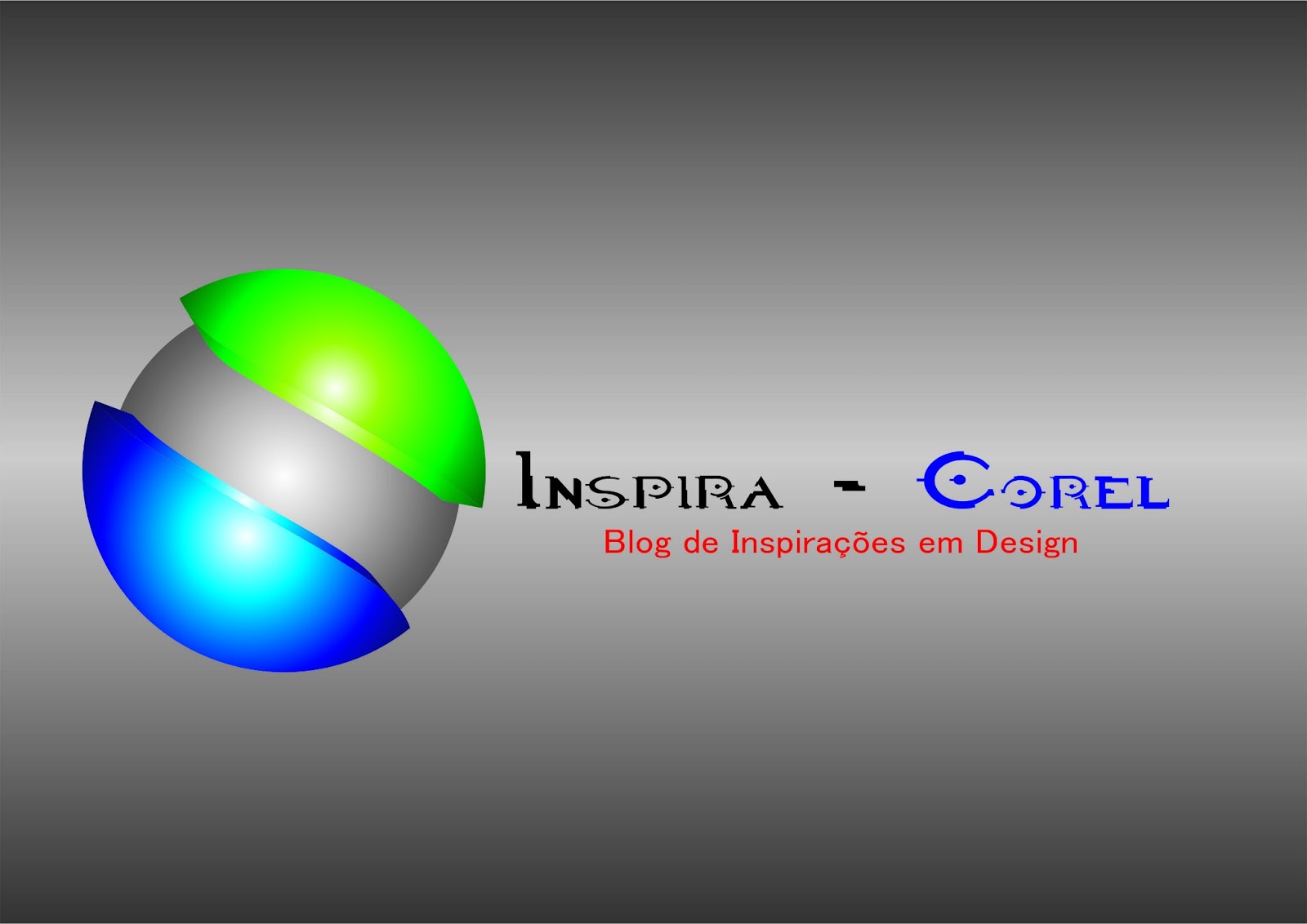 Inspira-Corel: Logo 3D exemplo: 1