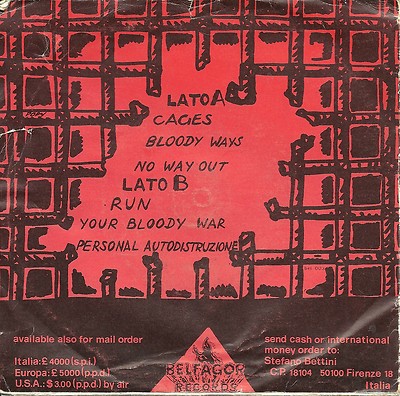 MELONVILLE HARDCORE: CHAIN REACTION - Gabbie EP (1985)