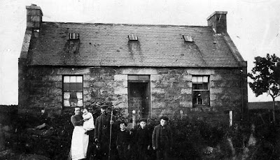 Tour Scotland: Old Photograph Family Ellon Scotland