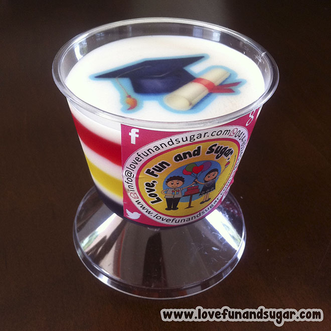 Gelatinas: Graduación (Impresión Especial) | Love, Fun and Sugar.