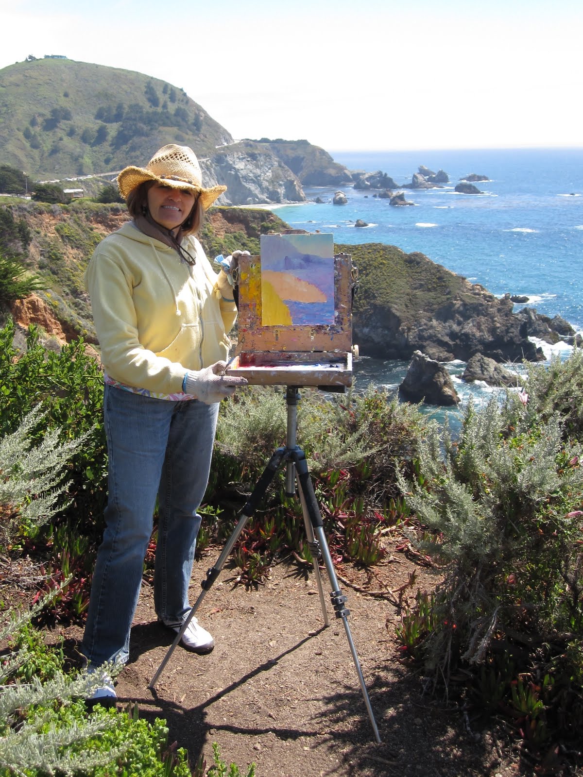 Weekly Paintings by Terry d. Chacon: Vacationing at Monterey, Pacific ...