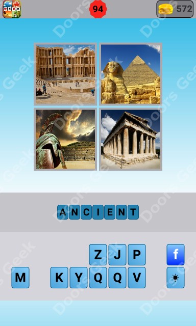The New: 4 Pic 1 Word Level 94 Answer ~ Doors Geek