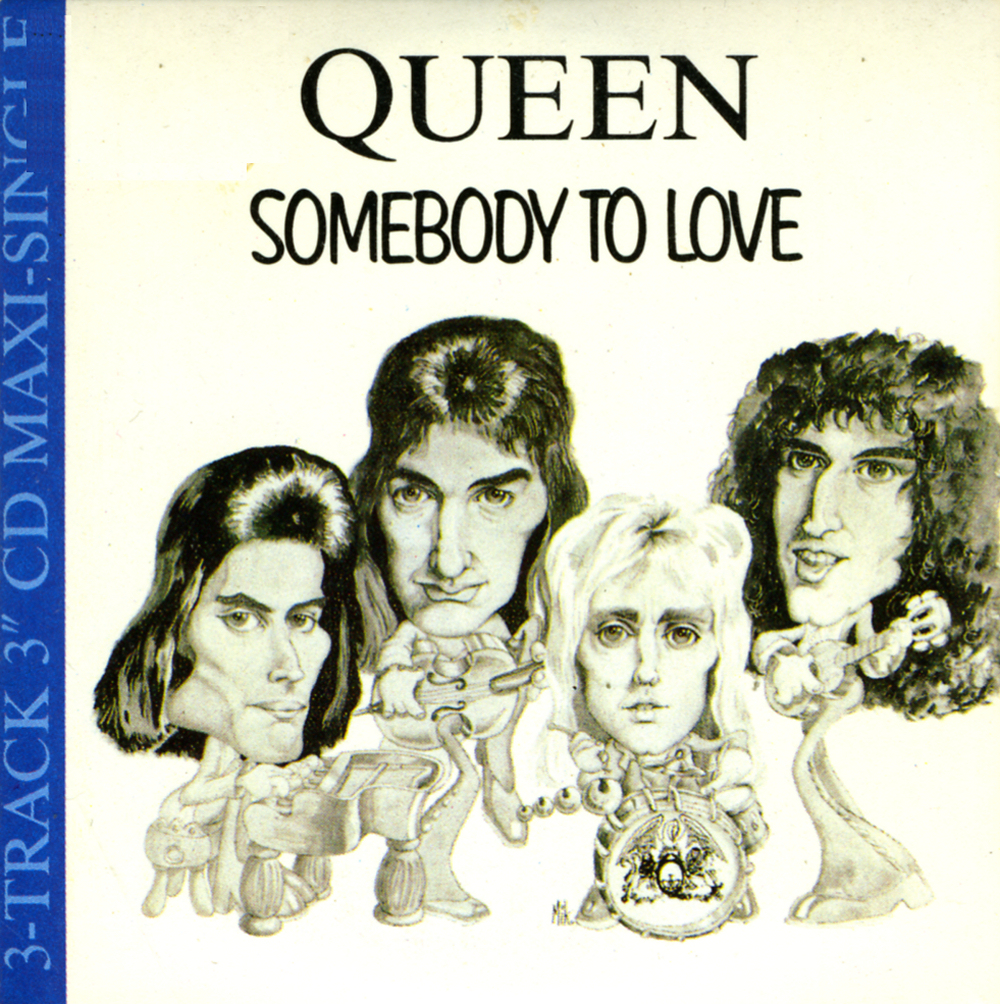 Music on CD single: Somebody to love - Queen