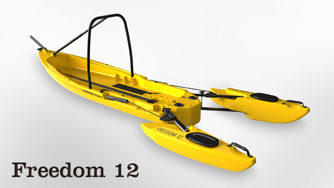 Casa da Pesca: Caiaque Freedom Hawk 12