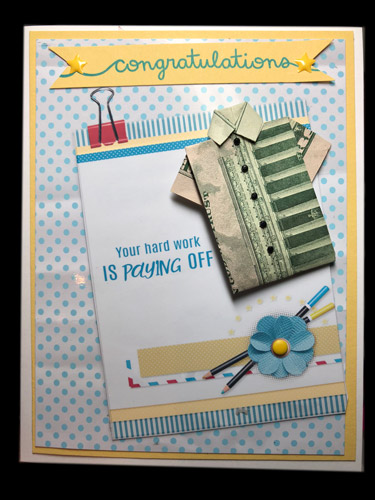 Priss' Pixels & Paper Projects: Congratulations---Hard Work