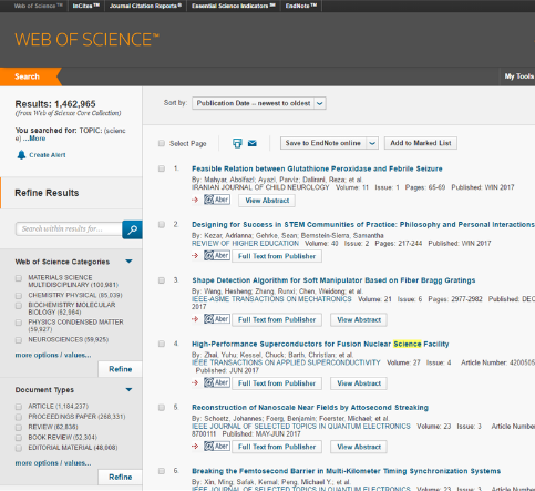 Academic Services Blog: Resource of the Month: Web of Science
