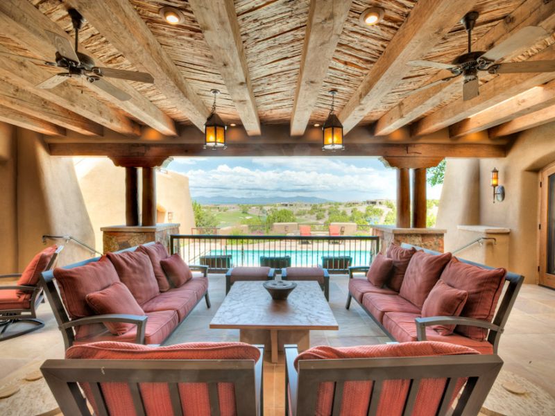 ESTILO RUSTICO: Galerias Santa Fe en California USA III