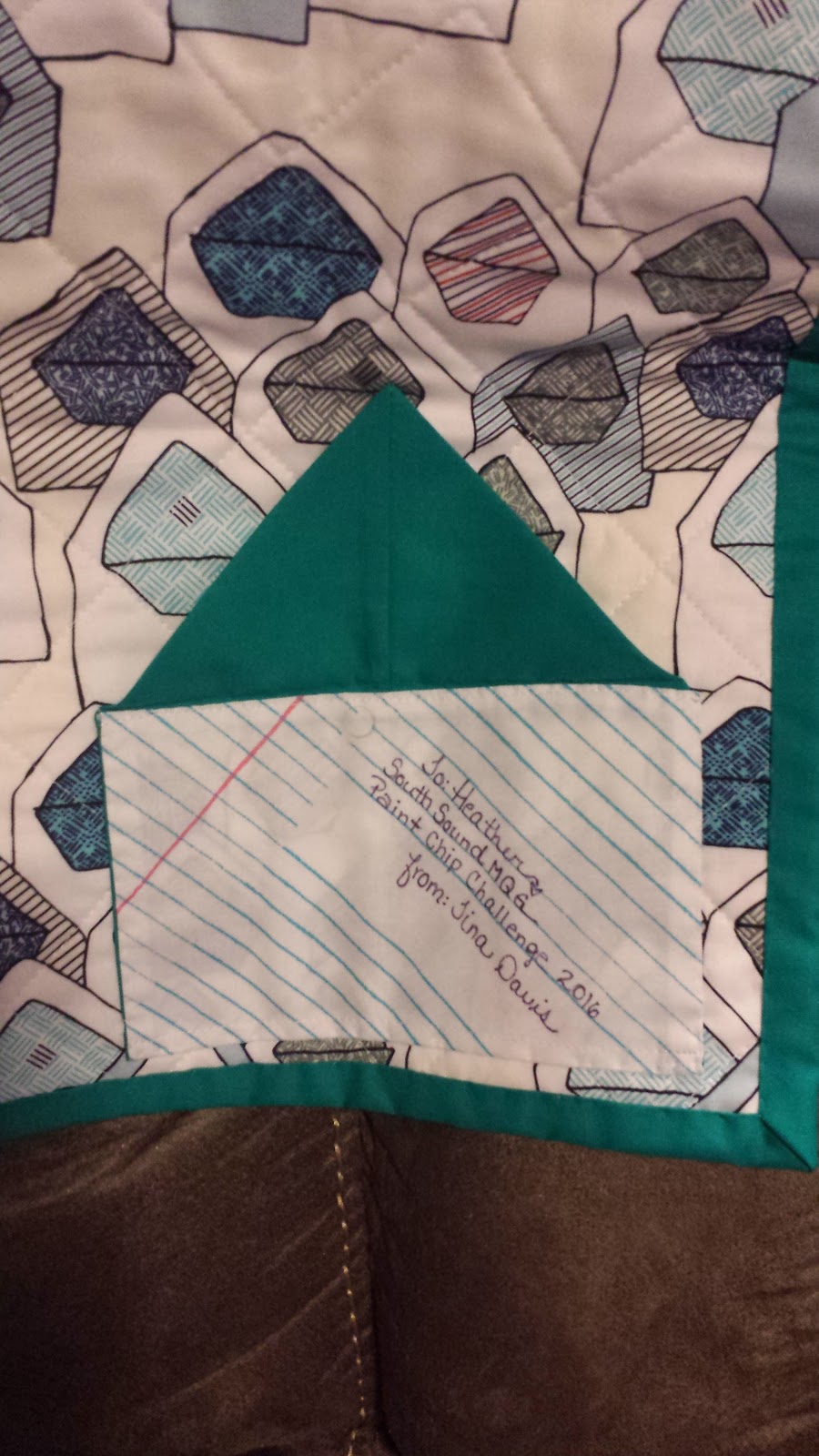 Creative Blessings: Sew Saturday ~ Paint Chip Swap ~ Mini Quilt ...