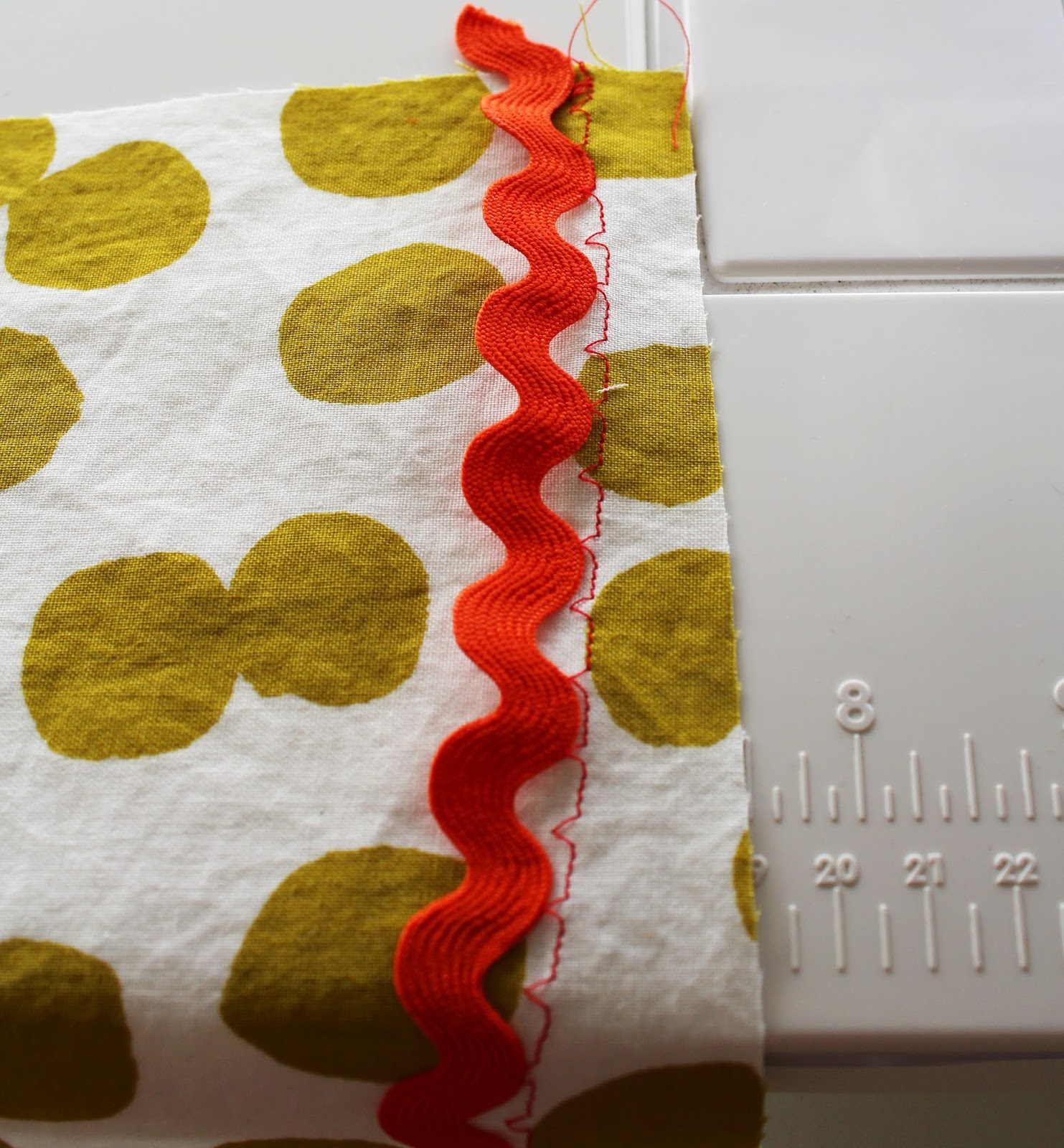 How to Make a Floating Ric Rac Accent | Rosie Wednesday: Adventures in ...